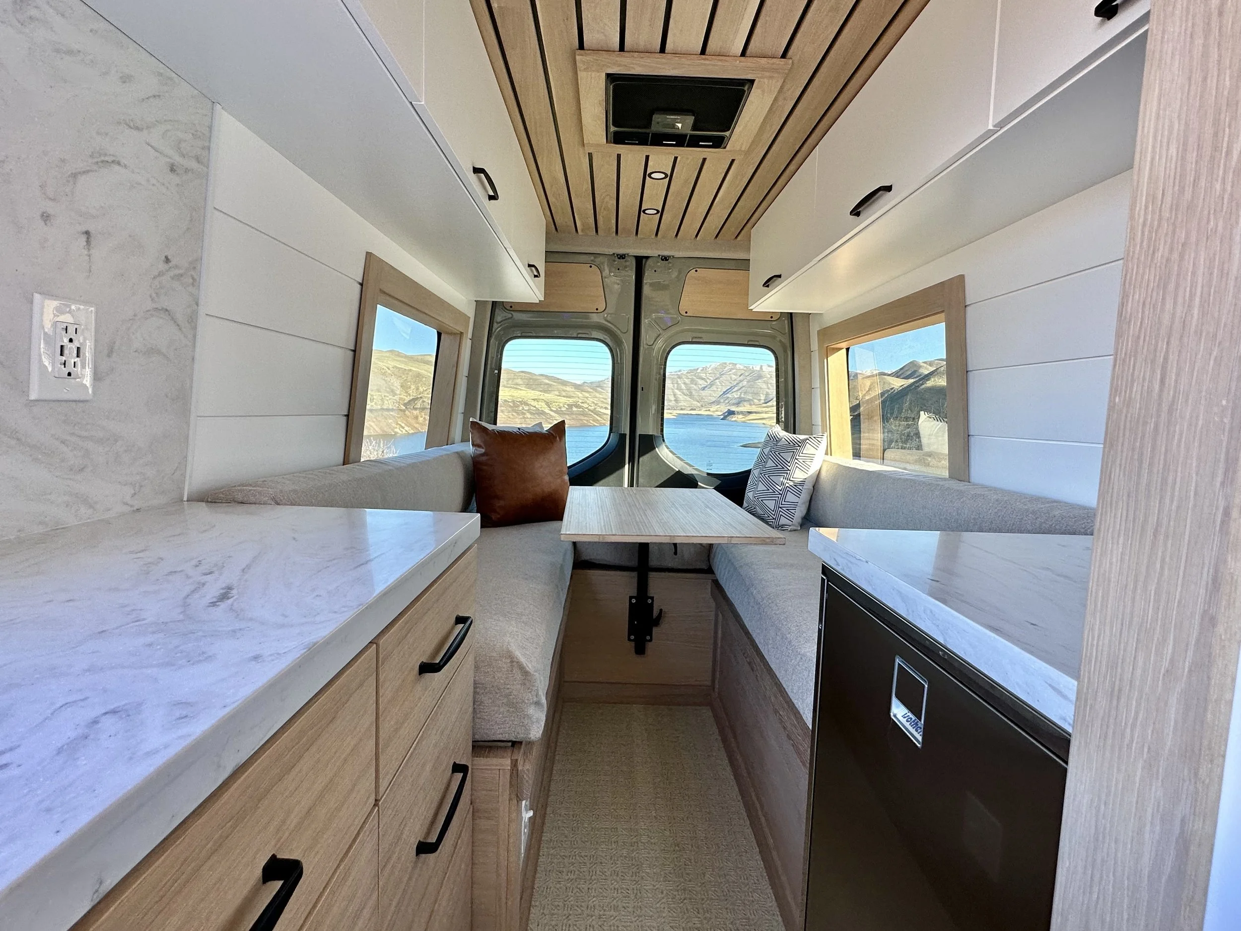 Beach House — Custom Crafted Vans | Luxury Custom Van Conversions