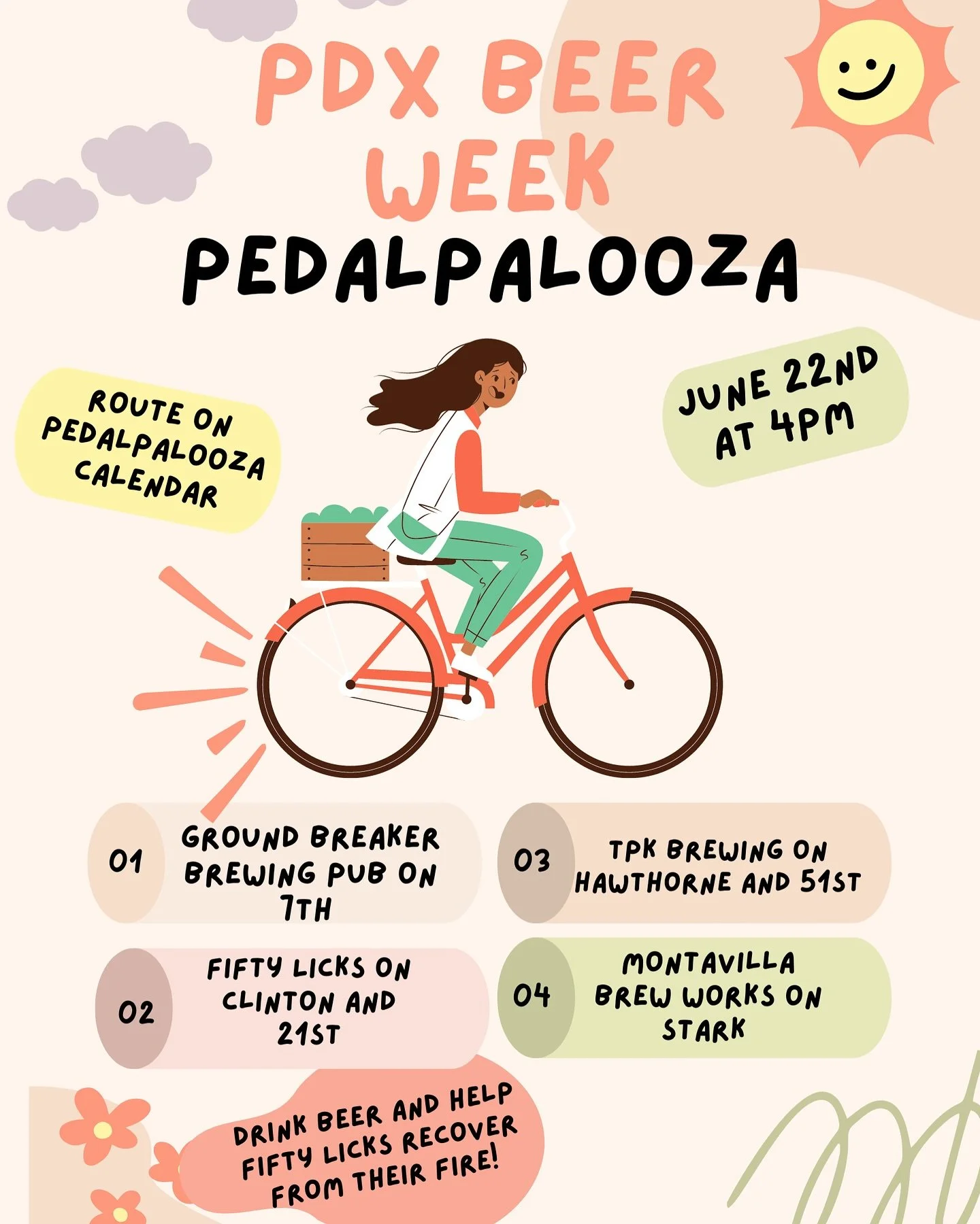 Pedalpalooza Brewery Bike Crawl — Portland Beer Week