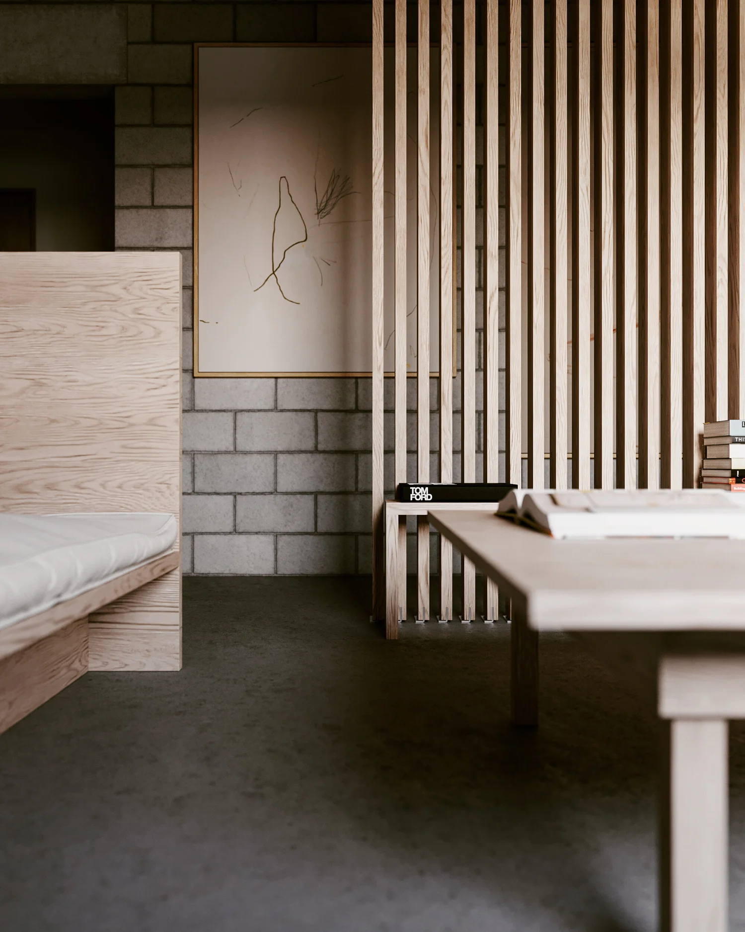 CMU House Interiors — Jack McWaters