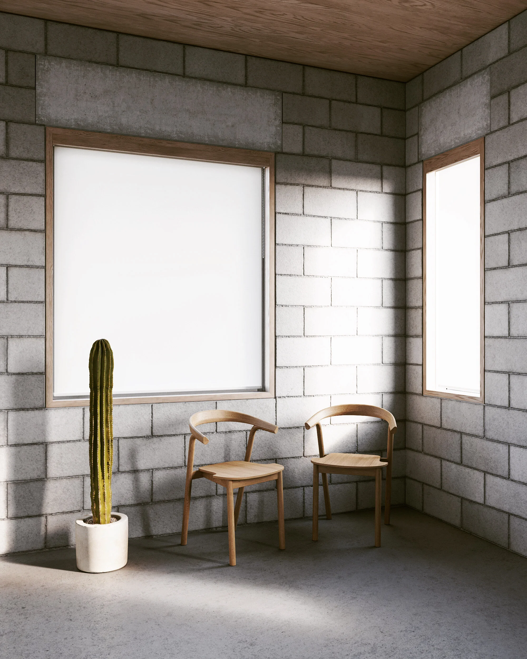 CMU House Interiors — Jack McWaters