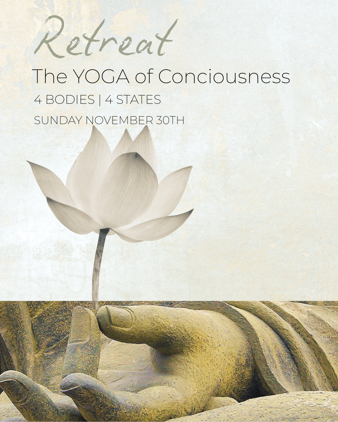 Retreat | The Yoga of Consciousness | 4 Bodies | 4 States | Shantarasa ...