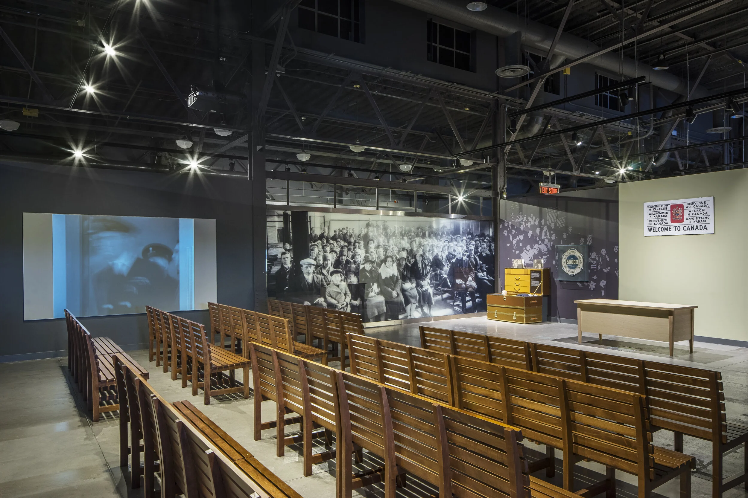 Canadian Museum of Immigration: Museum Design — Lebel & Bouliane