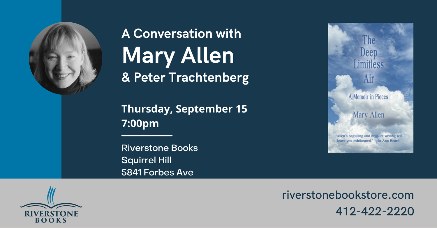 Mary Allen with Peter Trachtenberg — Riverstone Books