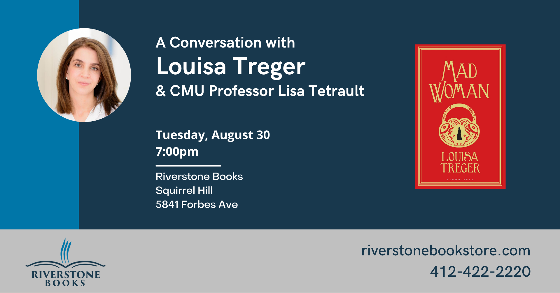 Louisa Treger — Riverstone Books