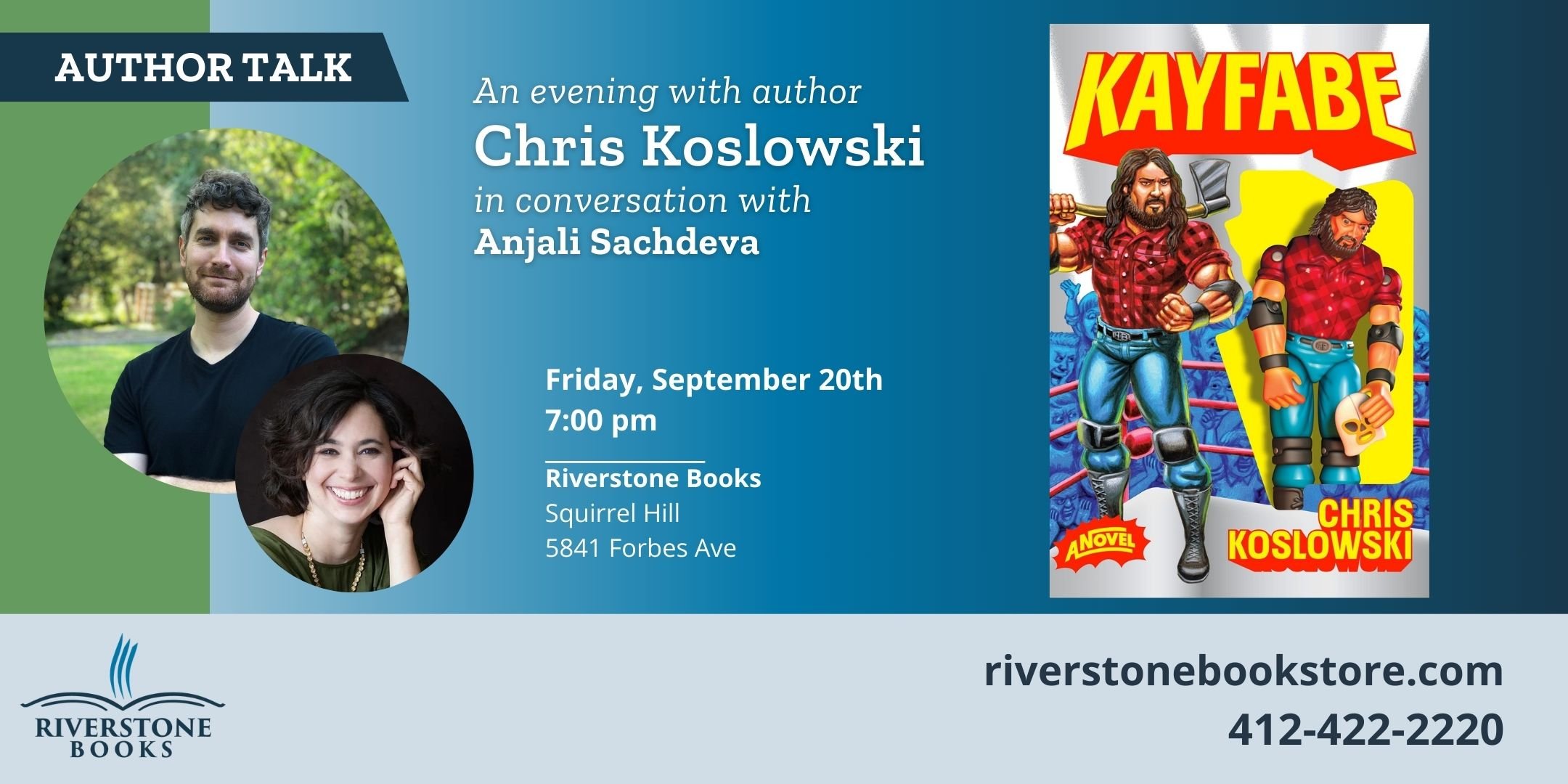 Author Chris Koslowski in Conversation with Anjali Sachdeva ...