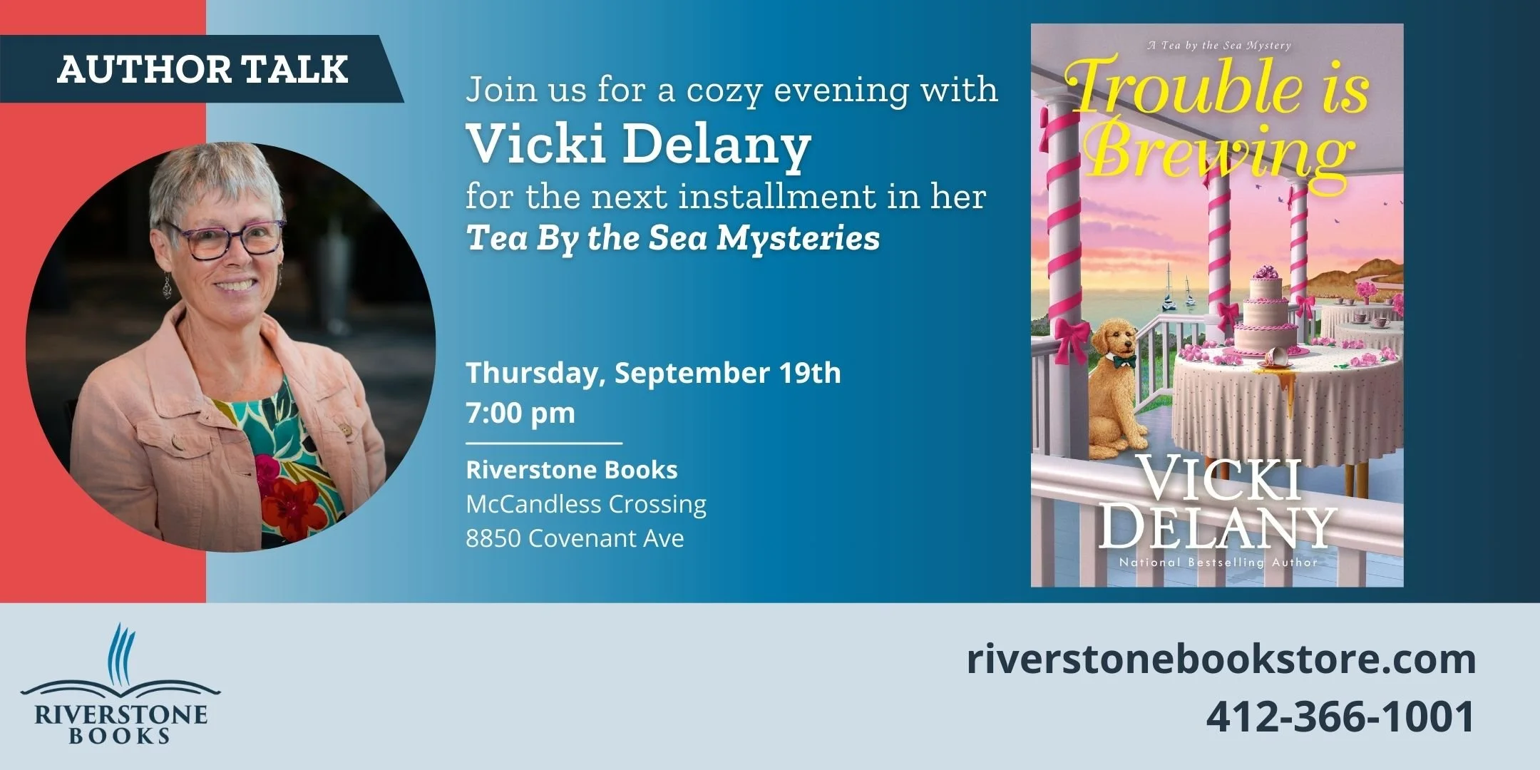Author Vicki Delany Talks About New Book, Trouble is Brewing ...