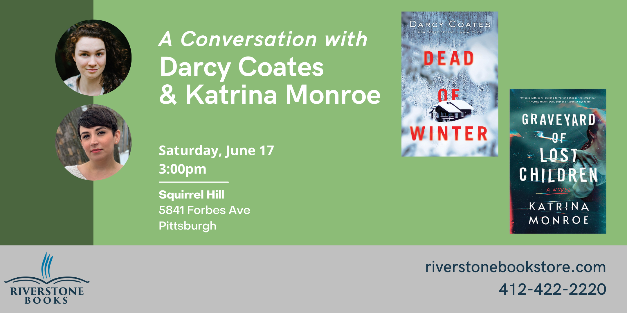 Darcy Coates & Katrina Monroe — Riverstone Books