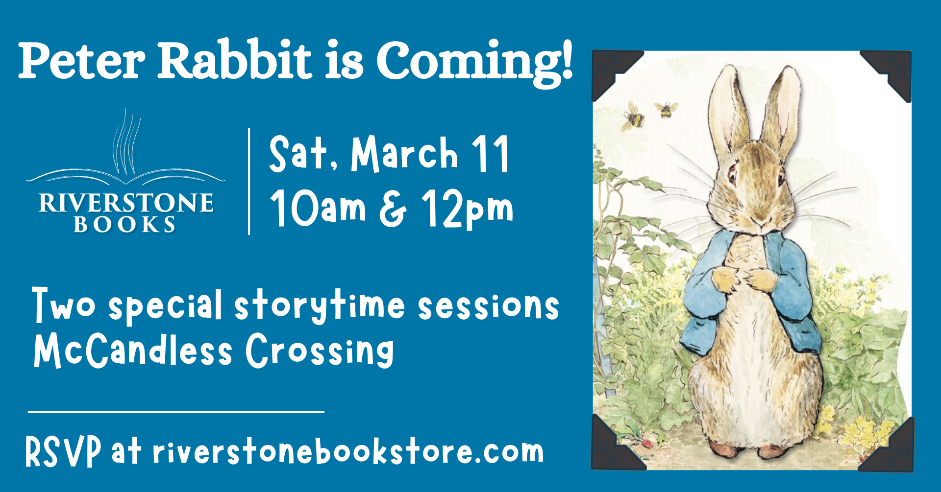 Peter Rabbit's Back! — Riverstone Books
