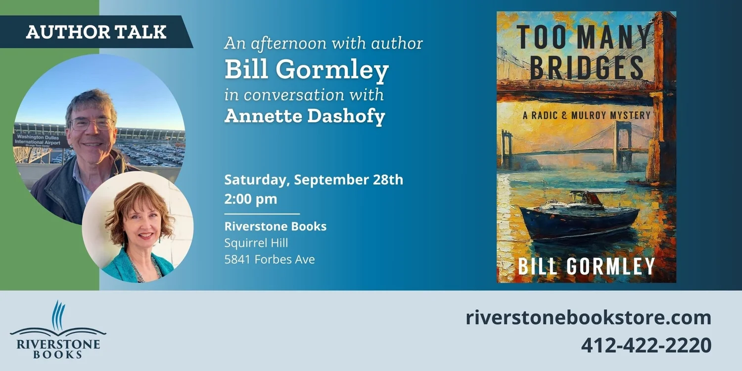 An Afternoon with Author Bill Gormley in Conversation with Annette ...