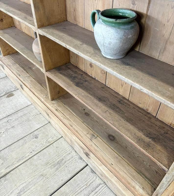 Victorian Antique Rustic Pine Shelving Unit — Vintage Boathouse