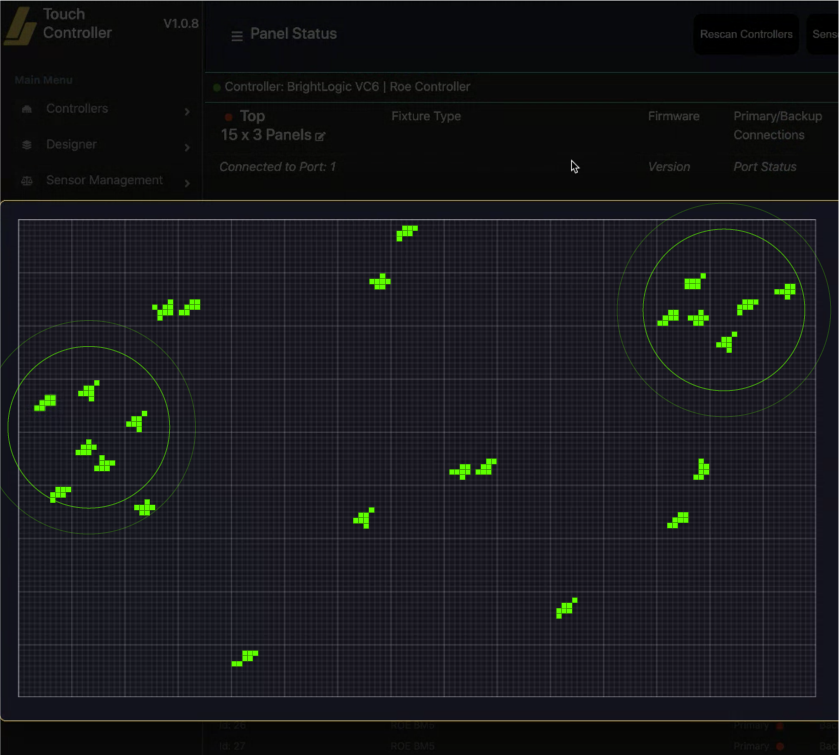 TouchController - Interactive LED Panel Touch Processor — BrightLogic