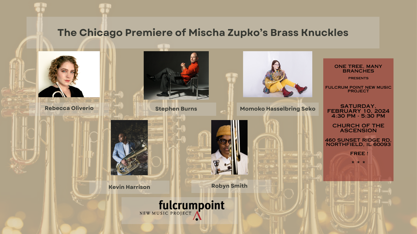 The Chicago Premiere of Mischa Zupko’s Brass Knuckles — Fulcrum Point ...