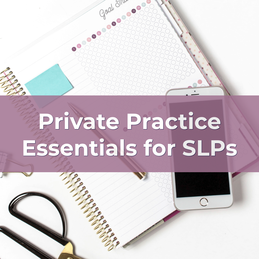Consulting — Private Practice SLP