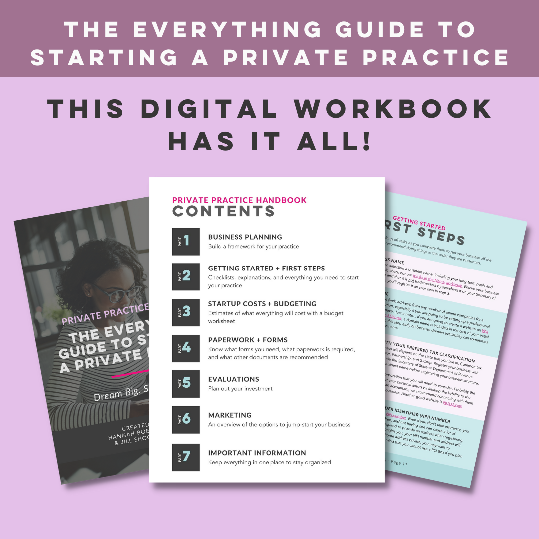 Workbooks — Private Practice SLP