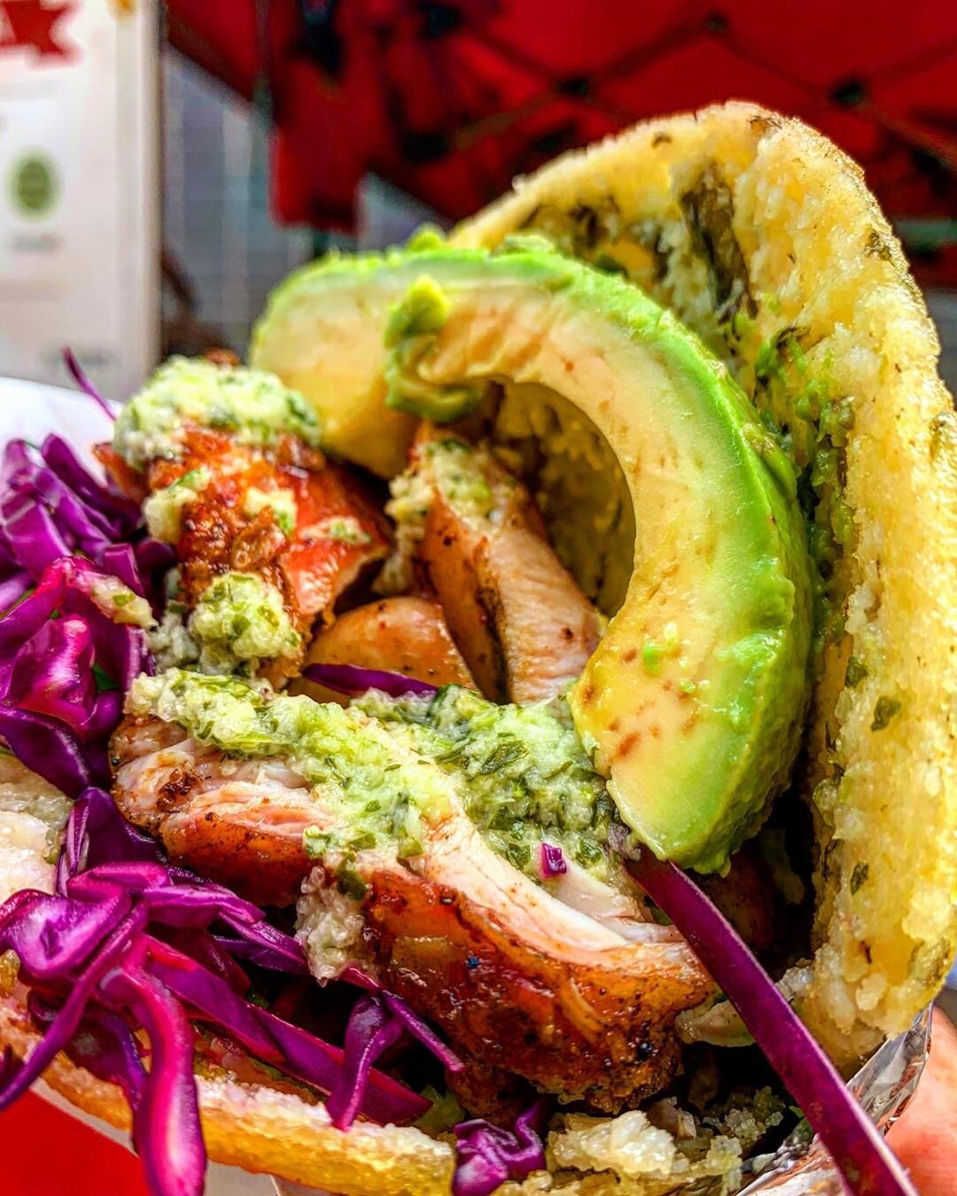 Rainbow Arepas London | Venezuelan Street Food | La Pepiá