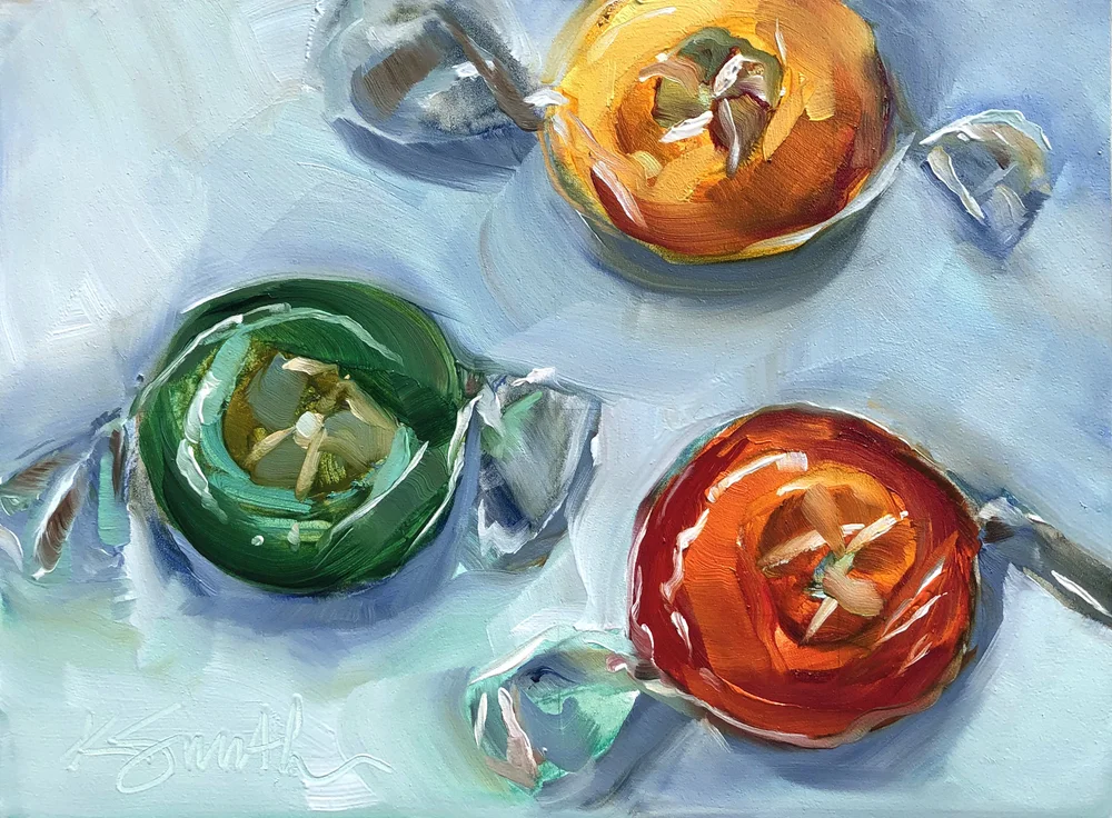 "Fruit candy" oil painting demo — Kim Smith Fine Art | Contemporary ...