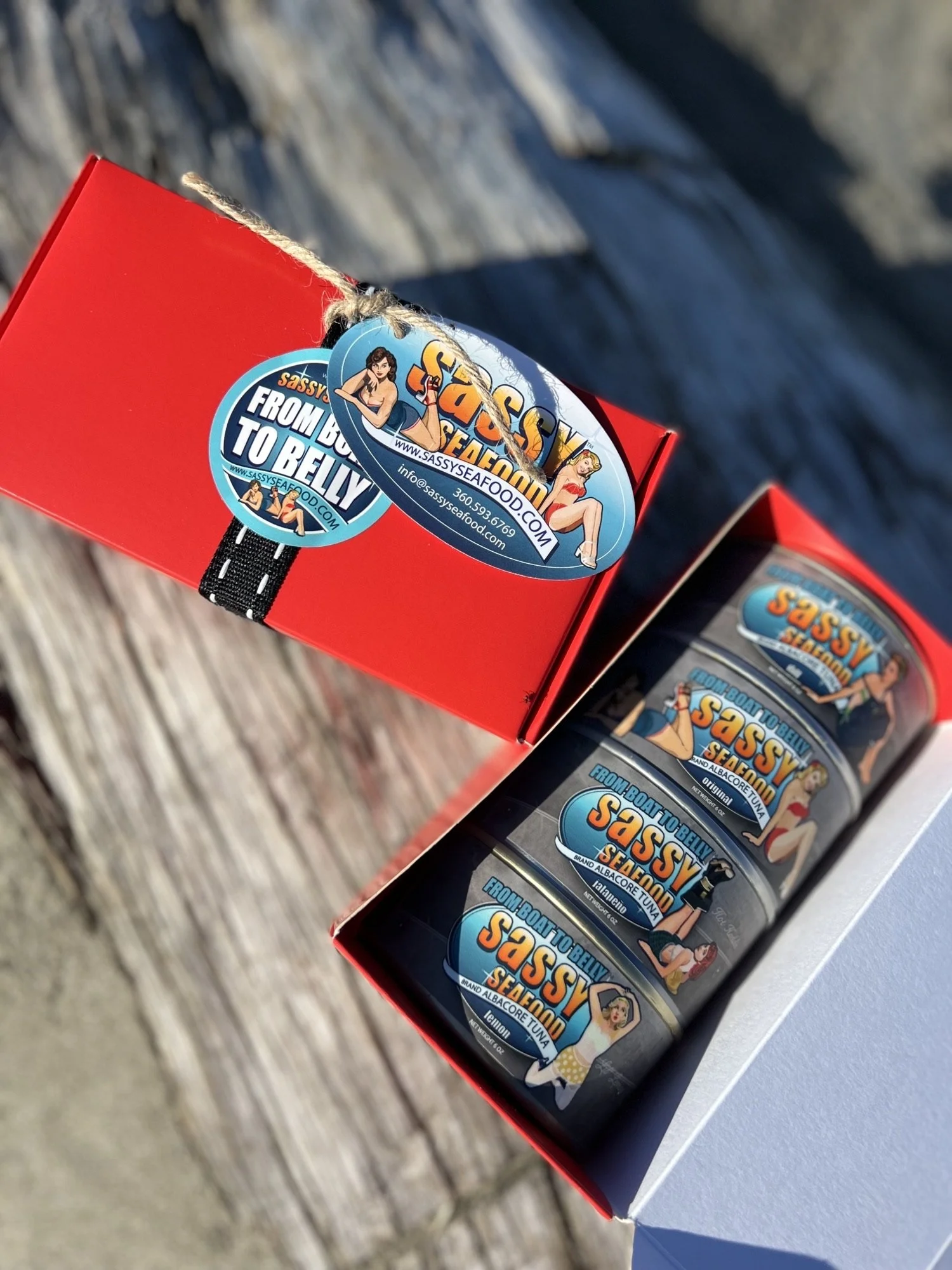 SHOP — Sassy Seafood - Canned Albacore Tuna, Wild Pacific Tuna, Fresh ...