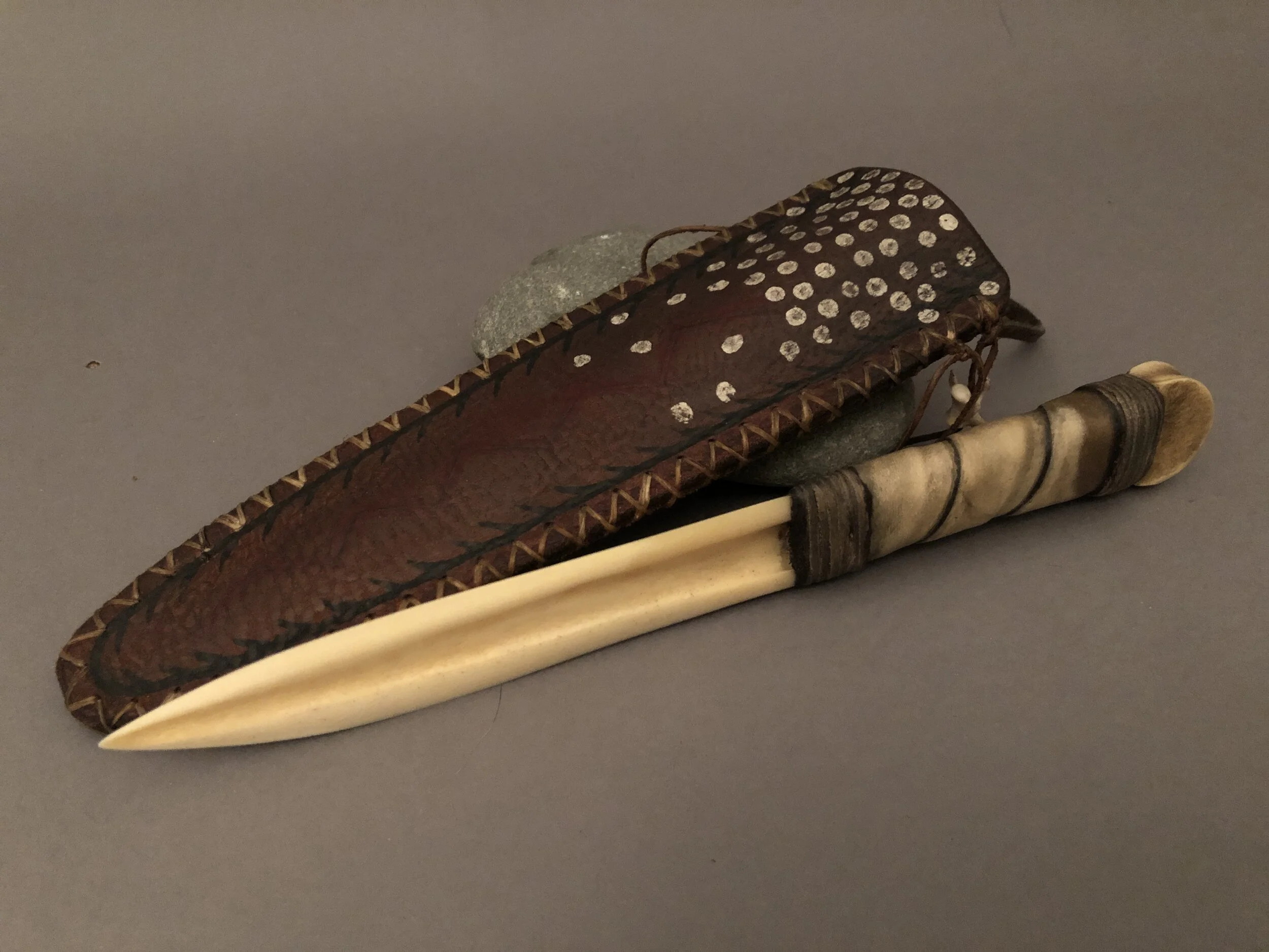 Plains Indian Bone Knife — Ray Louis Creations