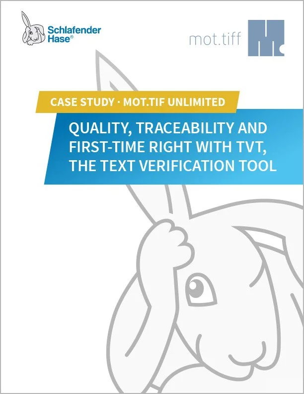 Mot. Tiff - Quality, Traceability and Right First Time with TVT, the ...