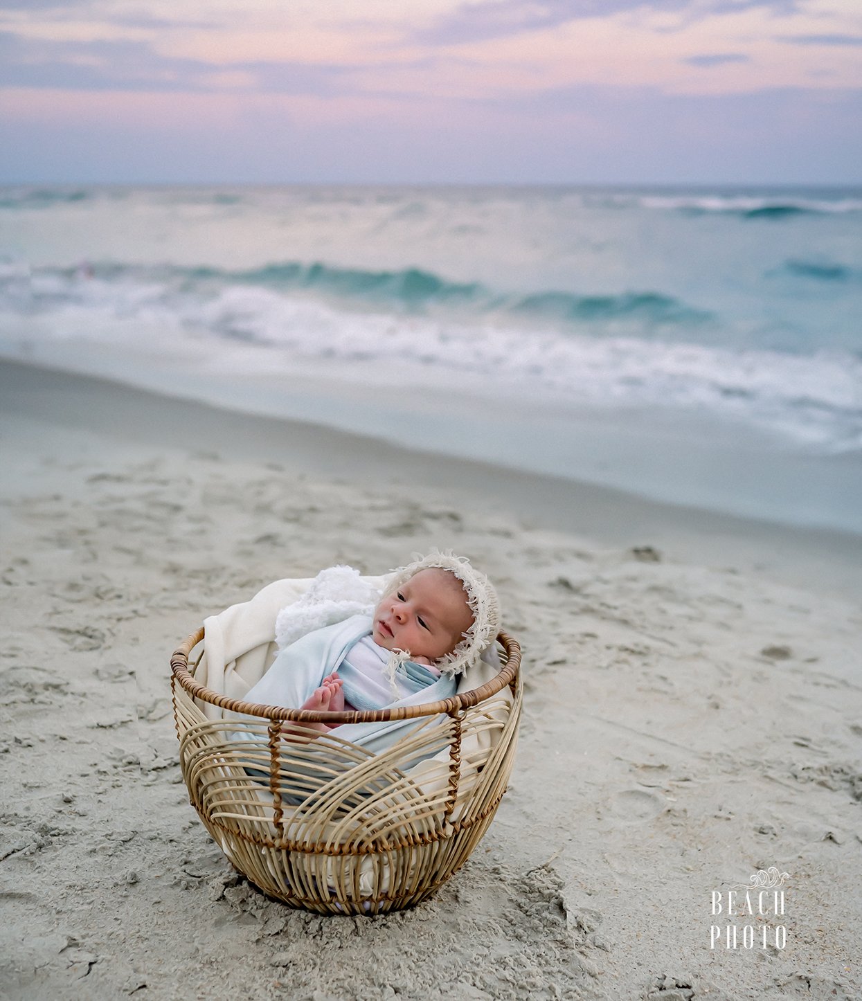 Outdoor Beach Newborn Photos - Topsail Island — Beach Photo - Topsail ...