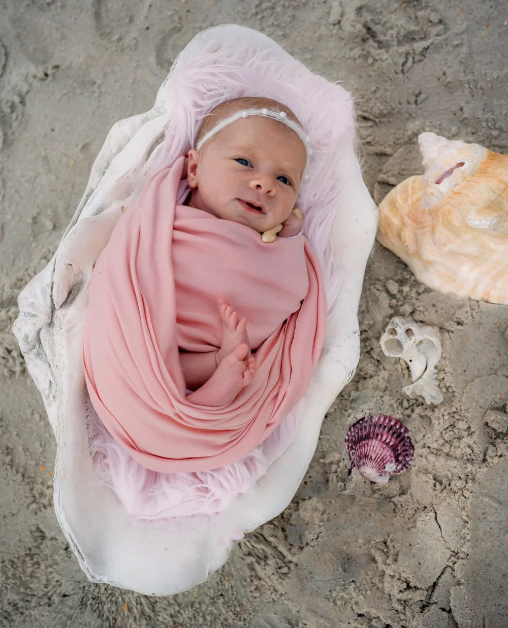Outdoor Beach Newborn Photos - Topsail Island — Beach Photo - Topsail ...