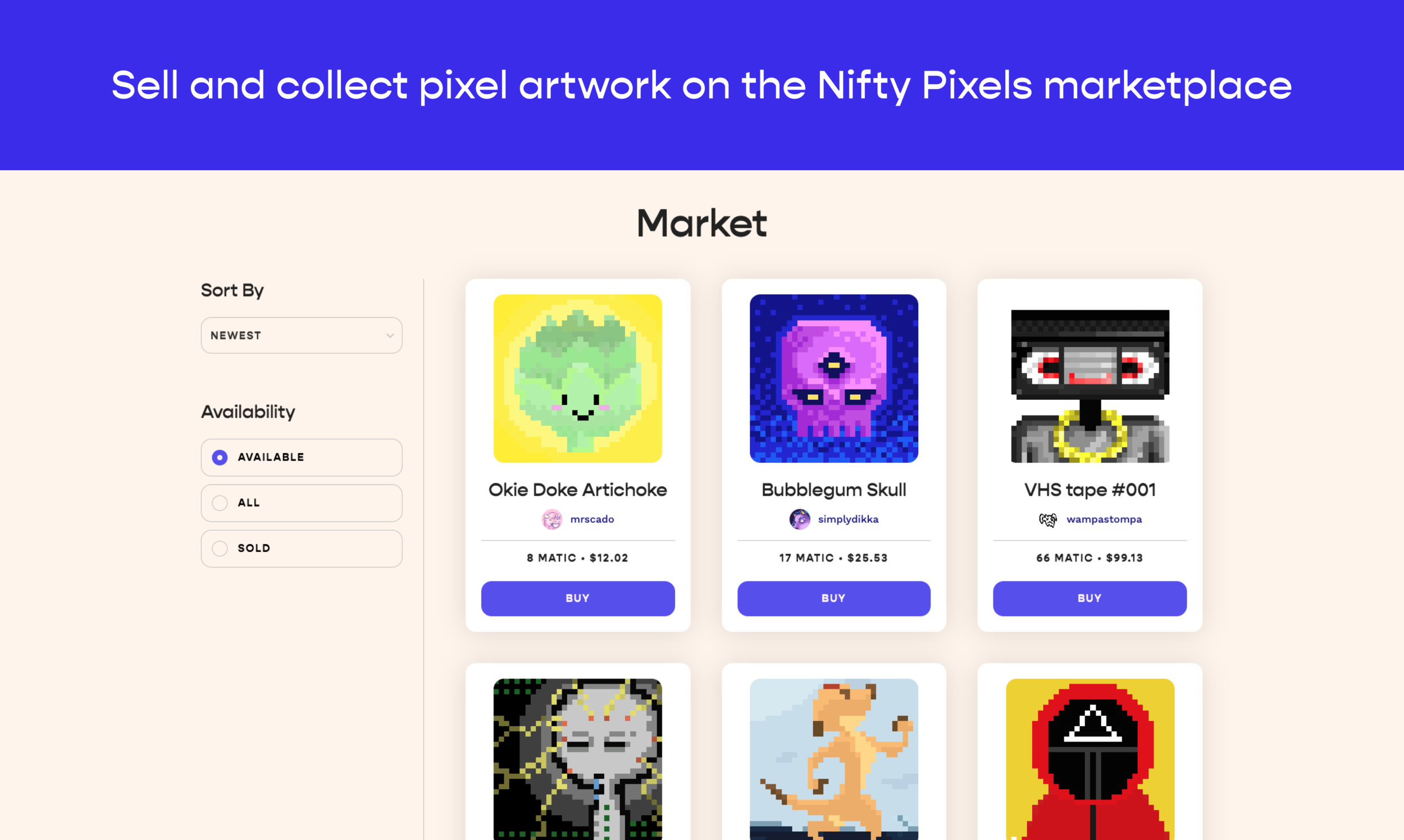 Nifty Pixels — Katherine Liu
