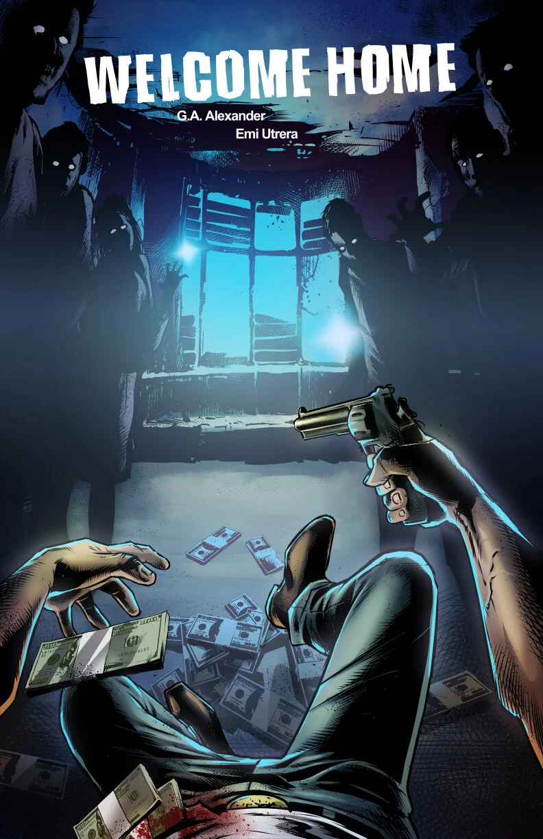 "Welcome Home" - A 7 Page Horror Comic — Gregg A. Alexander