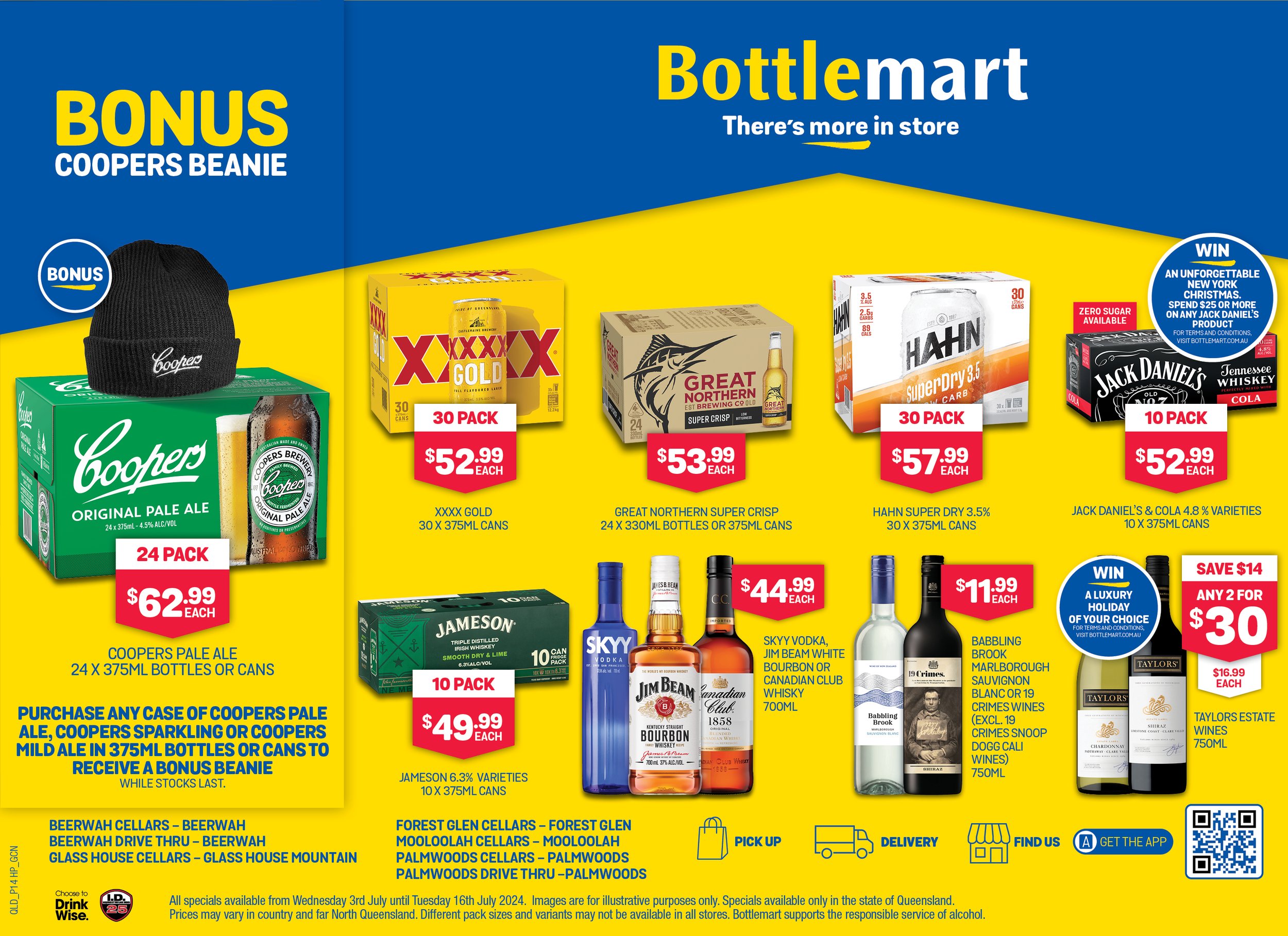 Bottle Shops — Beerwah Hotel, Iconic Family Owned Hinterland Pub ...