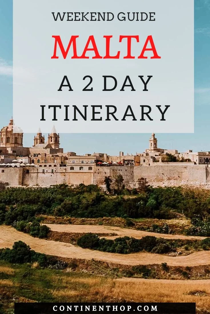 Malta Weekend Break | The Best of 2 Days in Malta (2023) — Continent Hop