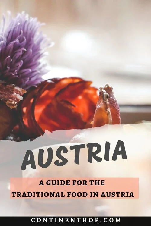 Traditional Austrian food and products — Continent Hop