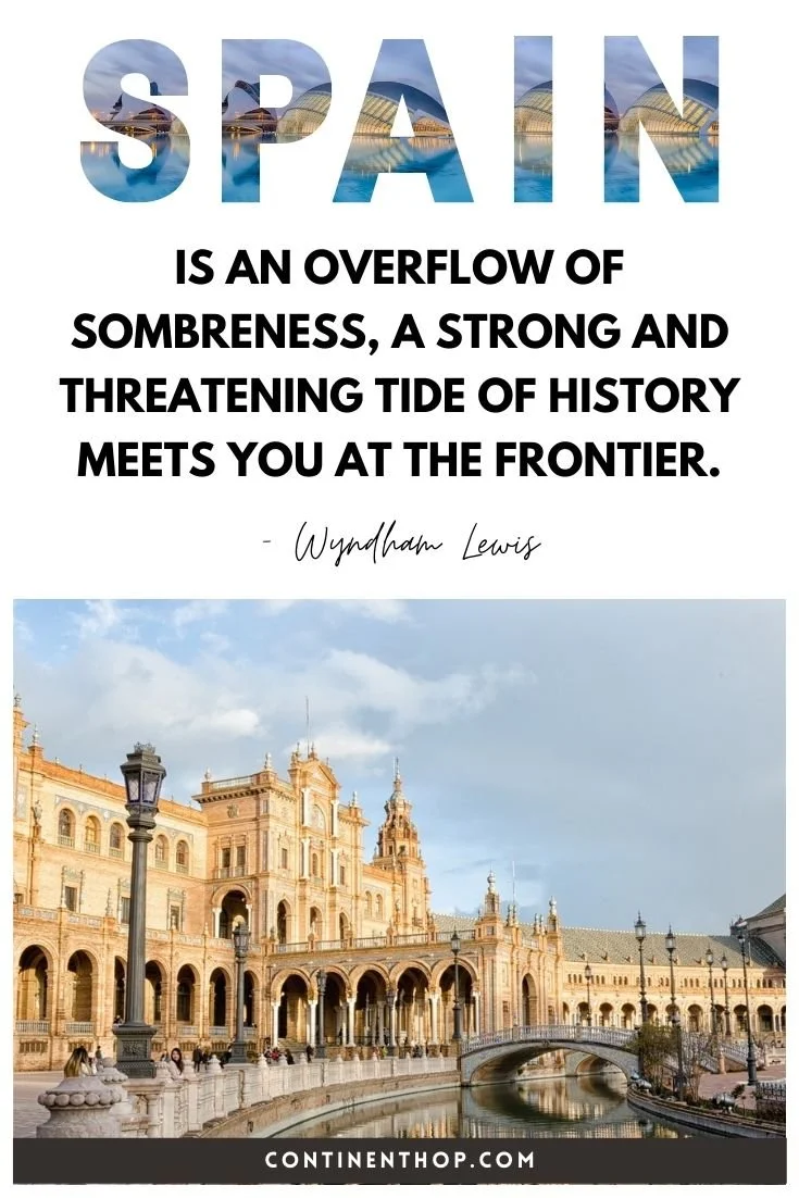 Spain Captions & Quotes | Inspiring and fun Quotes for 2022 — Continent Hop