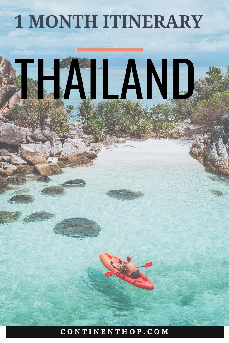 A Detailed Thailand Itinerary 1 Month + Costs (2023) | A Month in ...