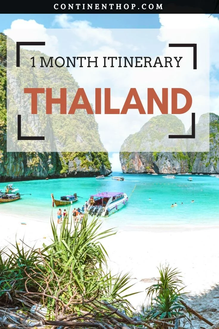 A Detailed Thailand Itinerary 1 Month + Costs (2023) | A Month in ...