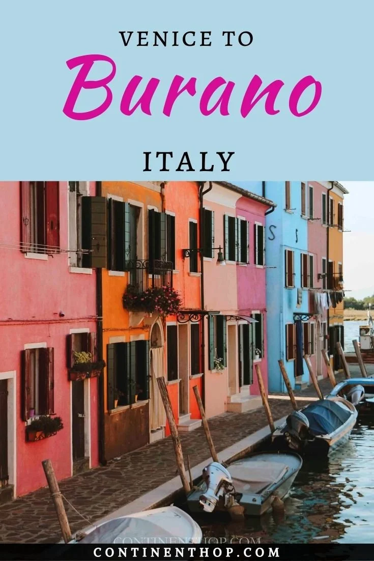 From Venice to Burano (2023) | Getting to the colourful island of ...