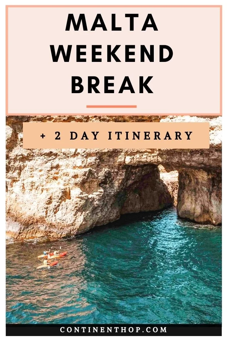 Malta Weekend Break | The Best of 2 Days in Malta (2023) — Continent Hop