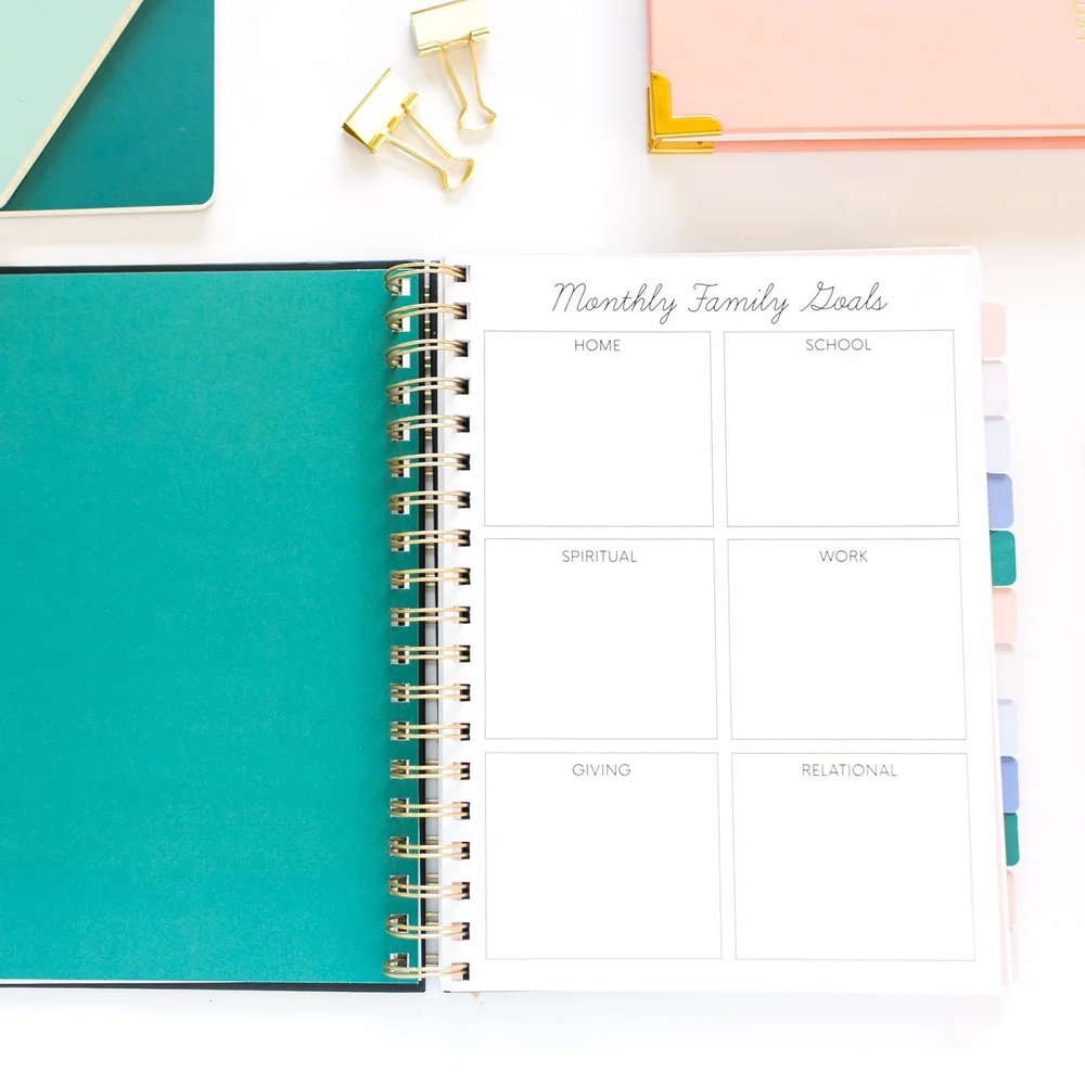 The Homeschool Planner: Spiral-Bound Curriculum Planner For Parent ...