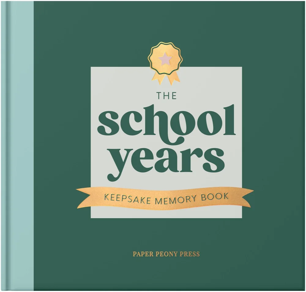 The School Years Memory Book