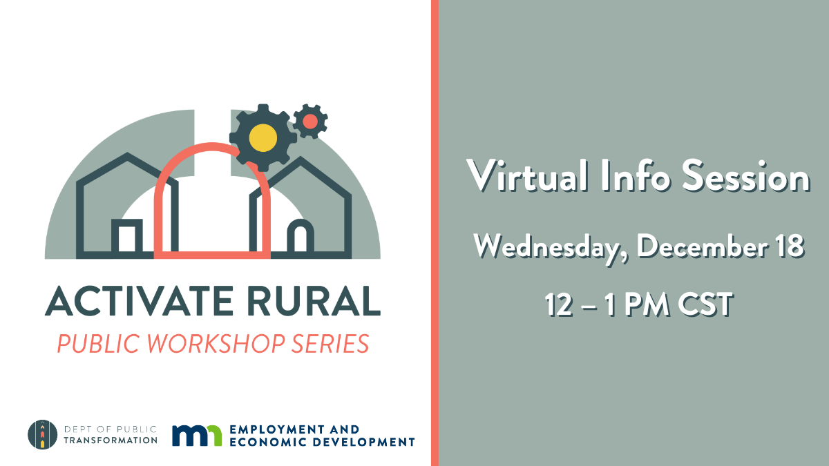 Informational Session: 2025 Activate Rural Public Workshop Series — Department of Public ...