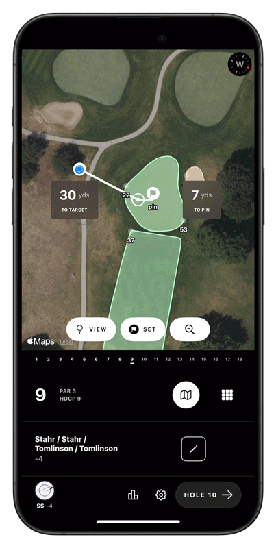 Live Score With the GolfStatus App