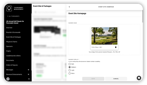 Create a Winning Golf Tournament Website — GolfStatus