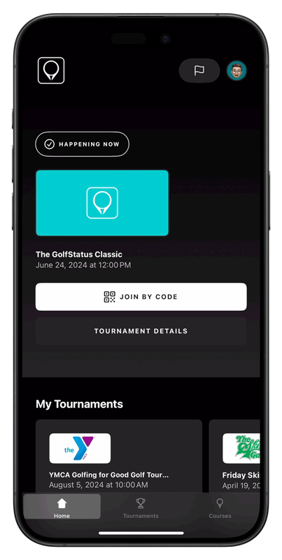 App Guide — GolfStatus