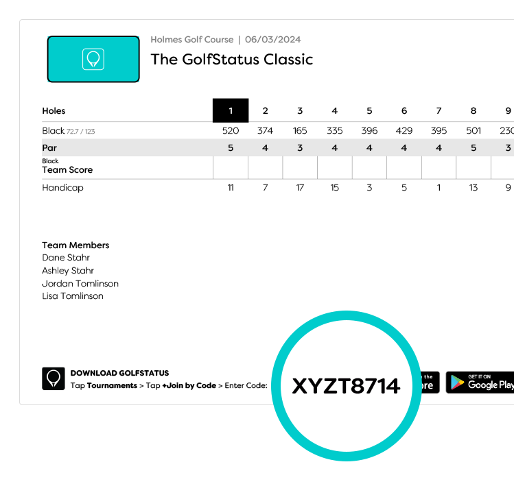 App Guide — GolfStatus
