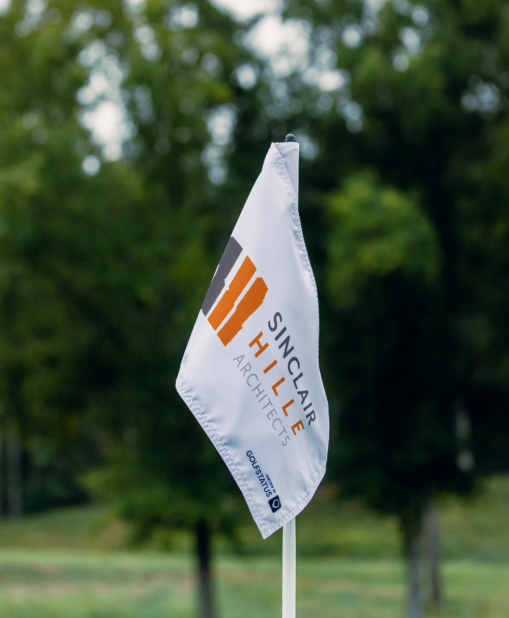 Custom Golf Pin Flags by GolfStatus and Prestige Flag — GolfStatus
