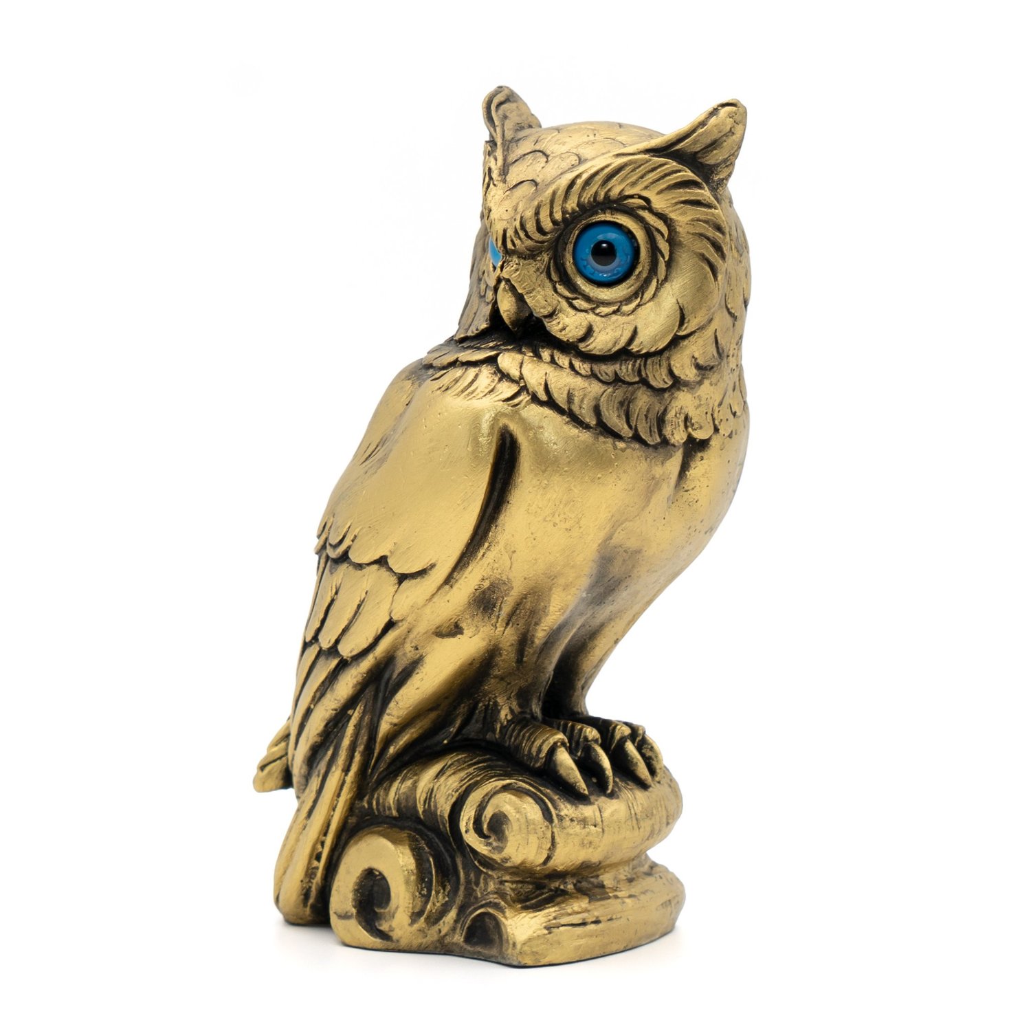 Athena Statue With Owl