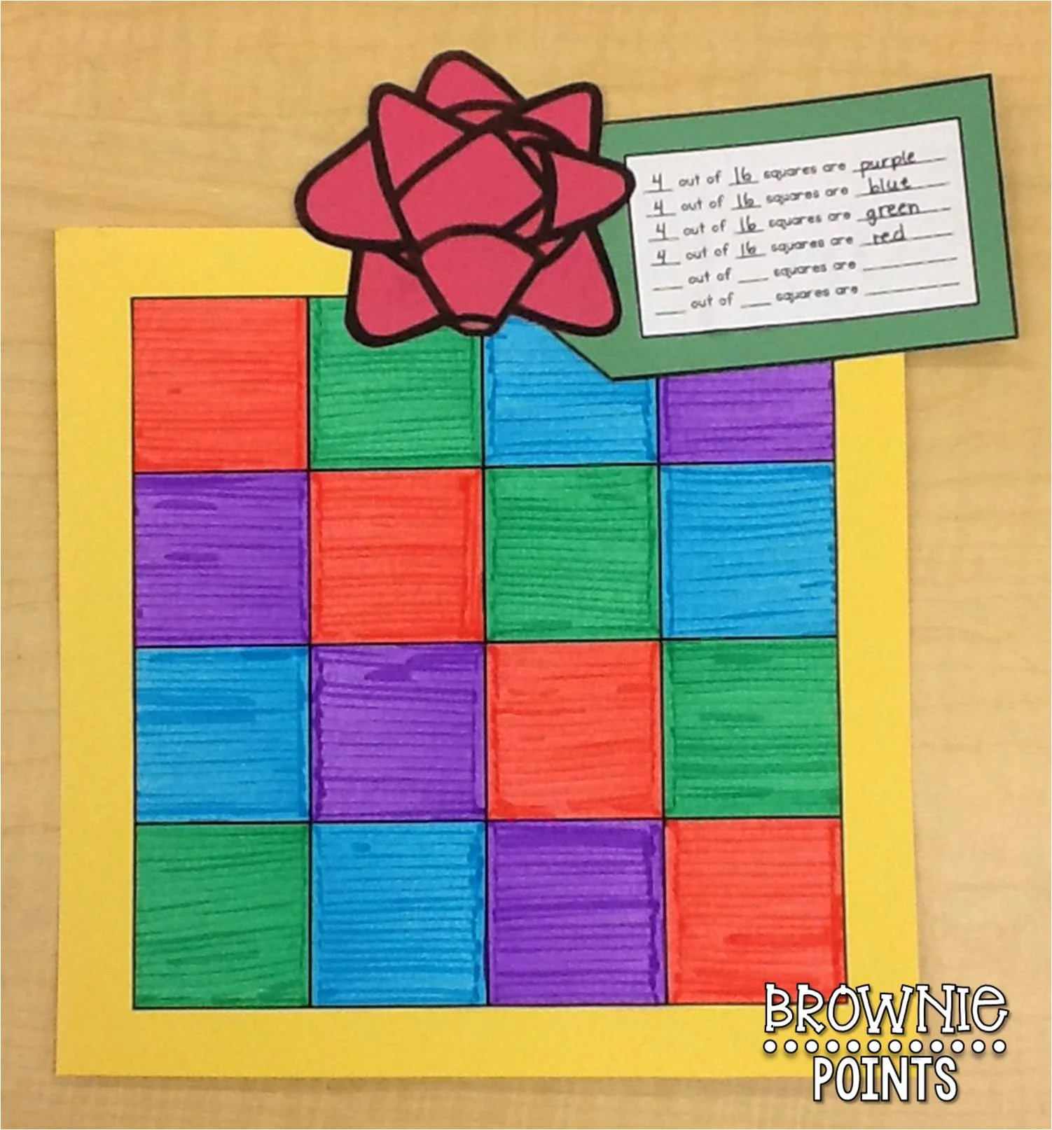 Christmas Fractions Fun: Crafting Holiday Cheer in Math Class — Brownie ...