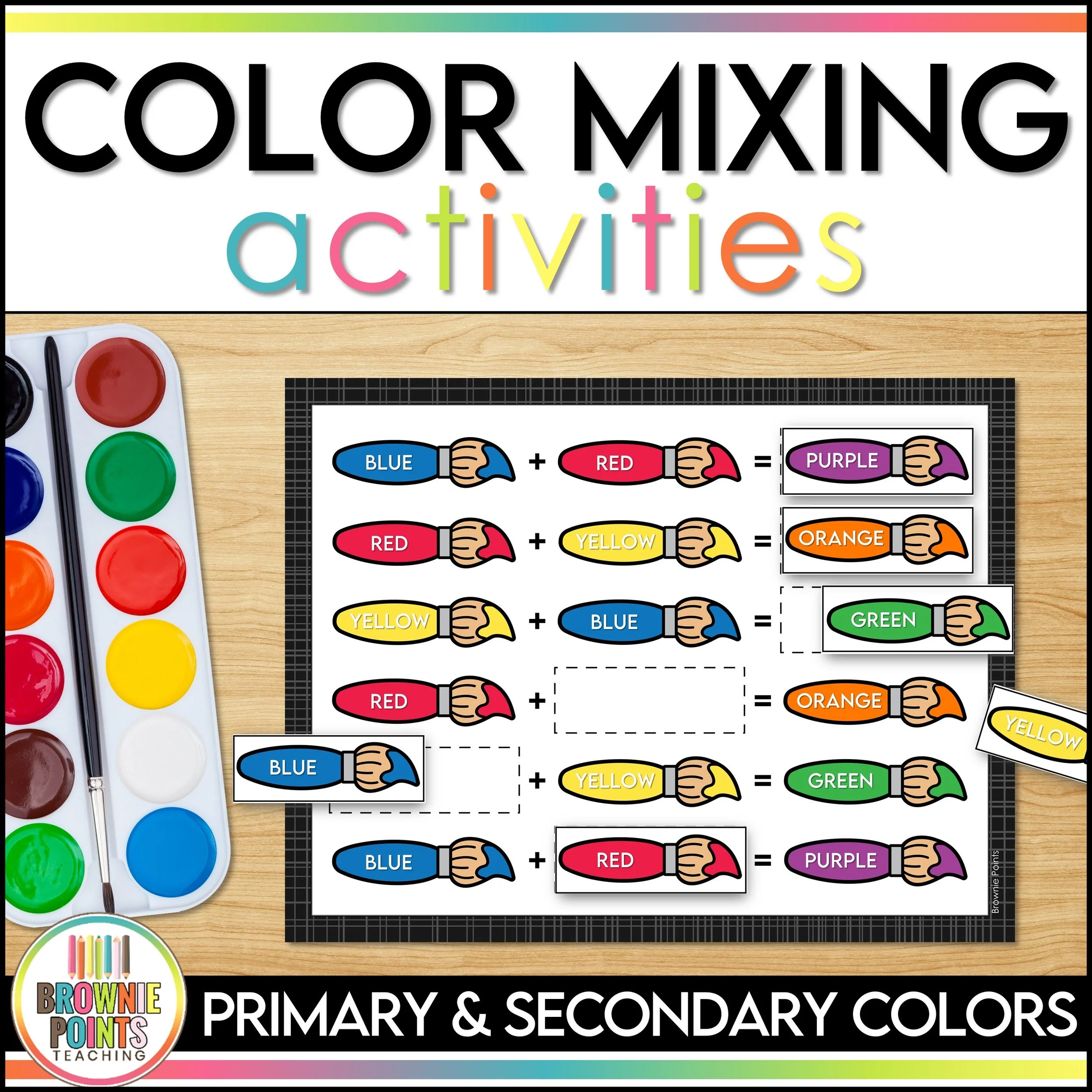 Color Mixing Magic: Fun Activities to Teach Primary and Secondary ...