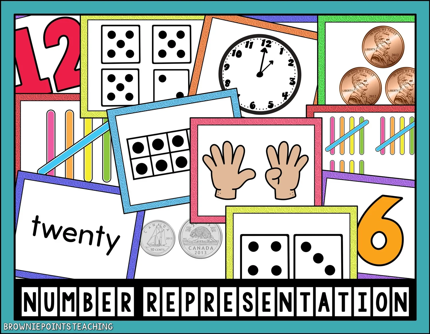 8 Simple Ways for Kids to Represent Numbers — Brownie Points Teaching