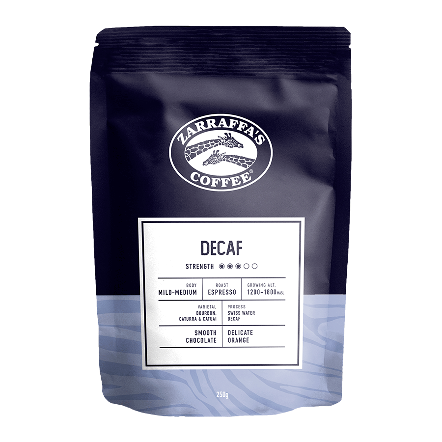 Water Process Decaf — Zarraffa's Coffee