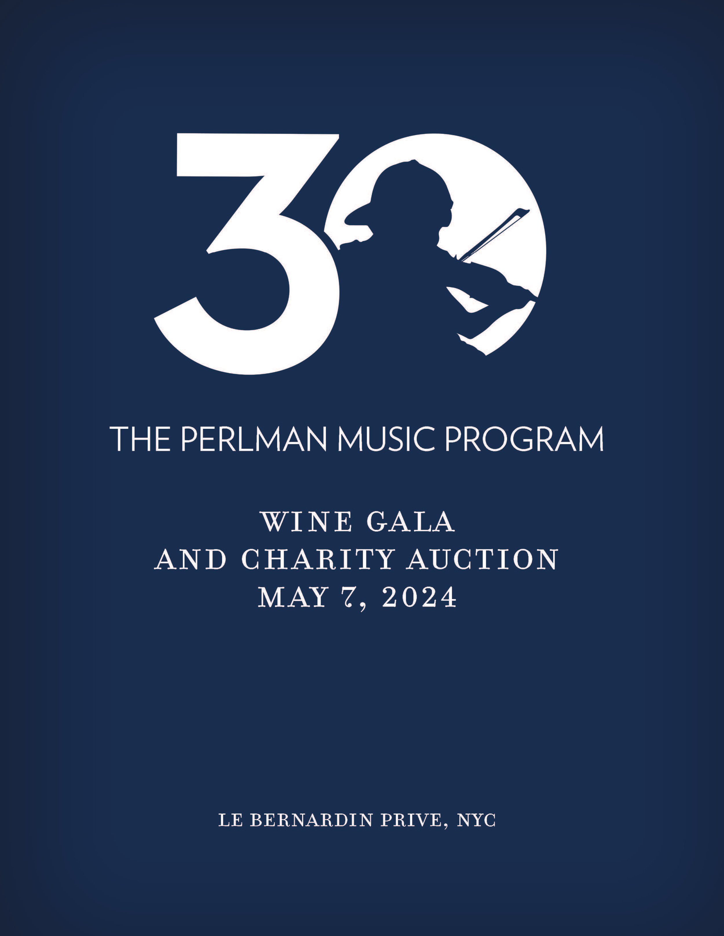 Wine Gala and Auction — The Perlman Music Program
