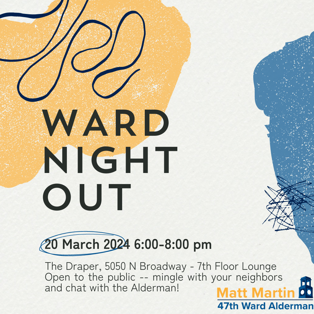 Ward Night — Alderman Matt Martin